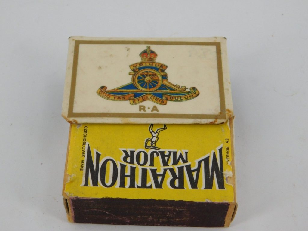 WWI Royal Artillery Matchbox Cover - Trade In Military