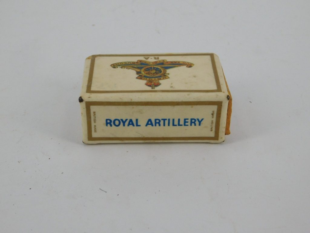 WWI Royal Artillery Matchbox Cover - Trade In Military