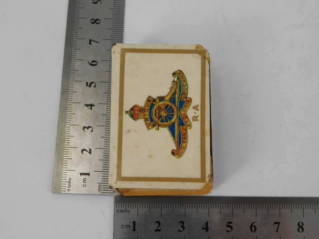 WWI Royal Artillery Matchbox Cover - Trade In Military