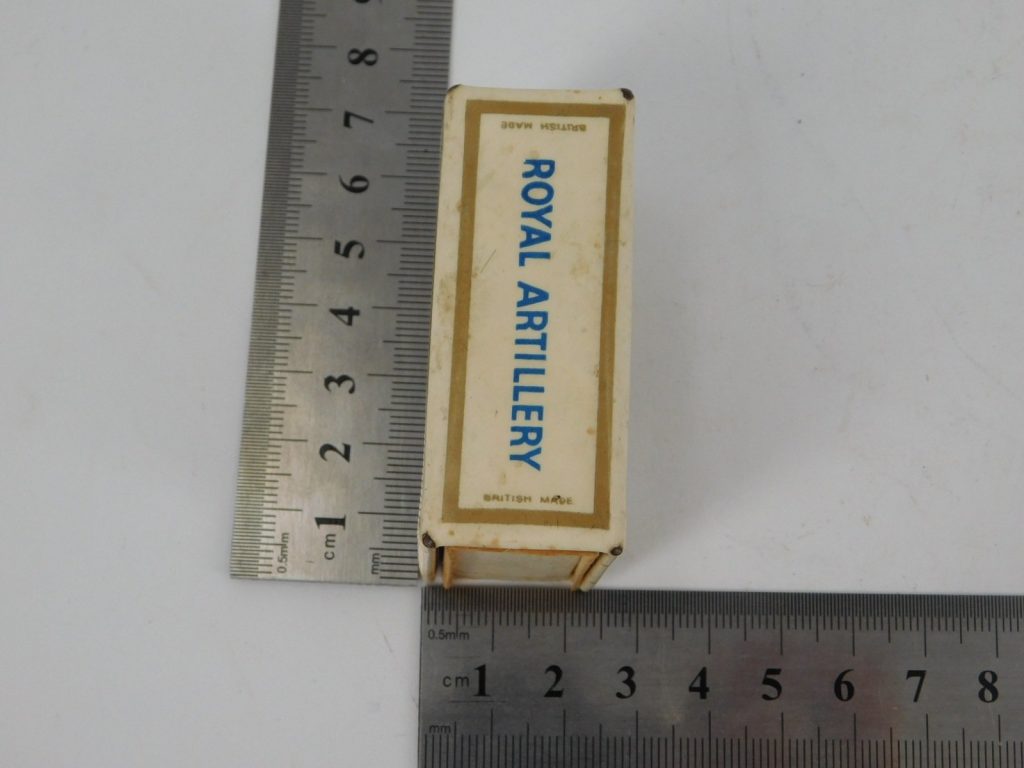 WWI Royal Artillery Matchbox Cover - Trade In Military