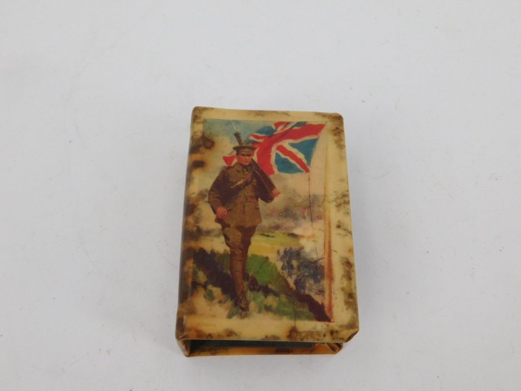 WWI British Army Matchbox Cover - Trade In Military