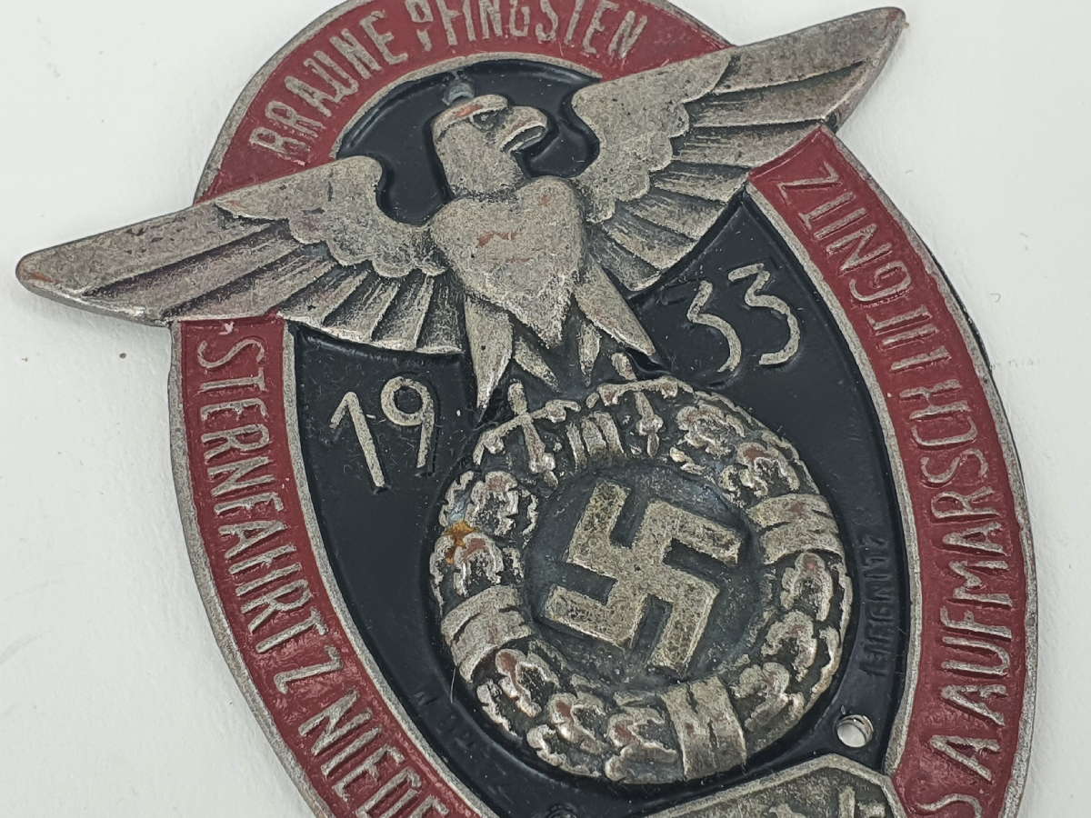 WWII German NSKK Commemorative 1933 Badge - Trade In Military