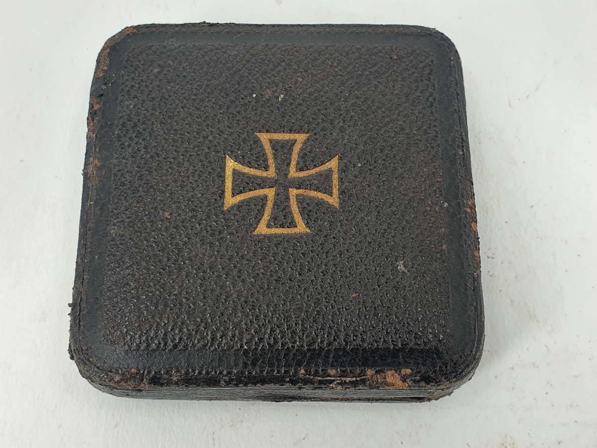 WWI German Iron Cross 1914 1st Class Cased - Trade In Military