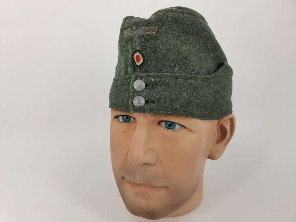 WWII German Heer M42 EM/NCO Overseas Cap - Trade In Military