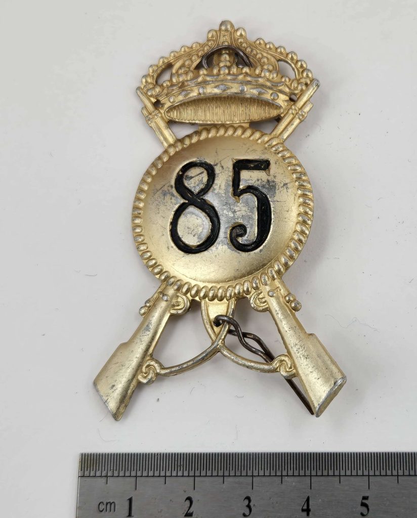 WWII Italian Army 85th Regiment Of The 60th Sabratha Div Pith Helmet ...