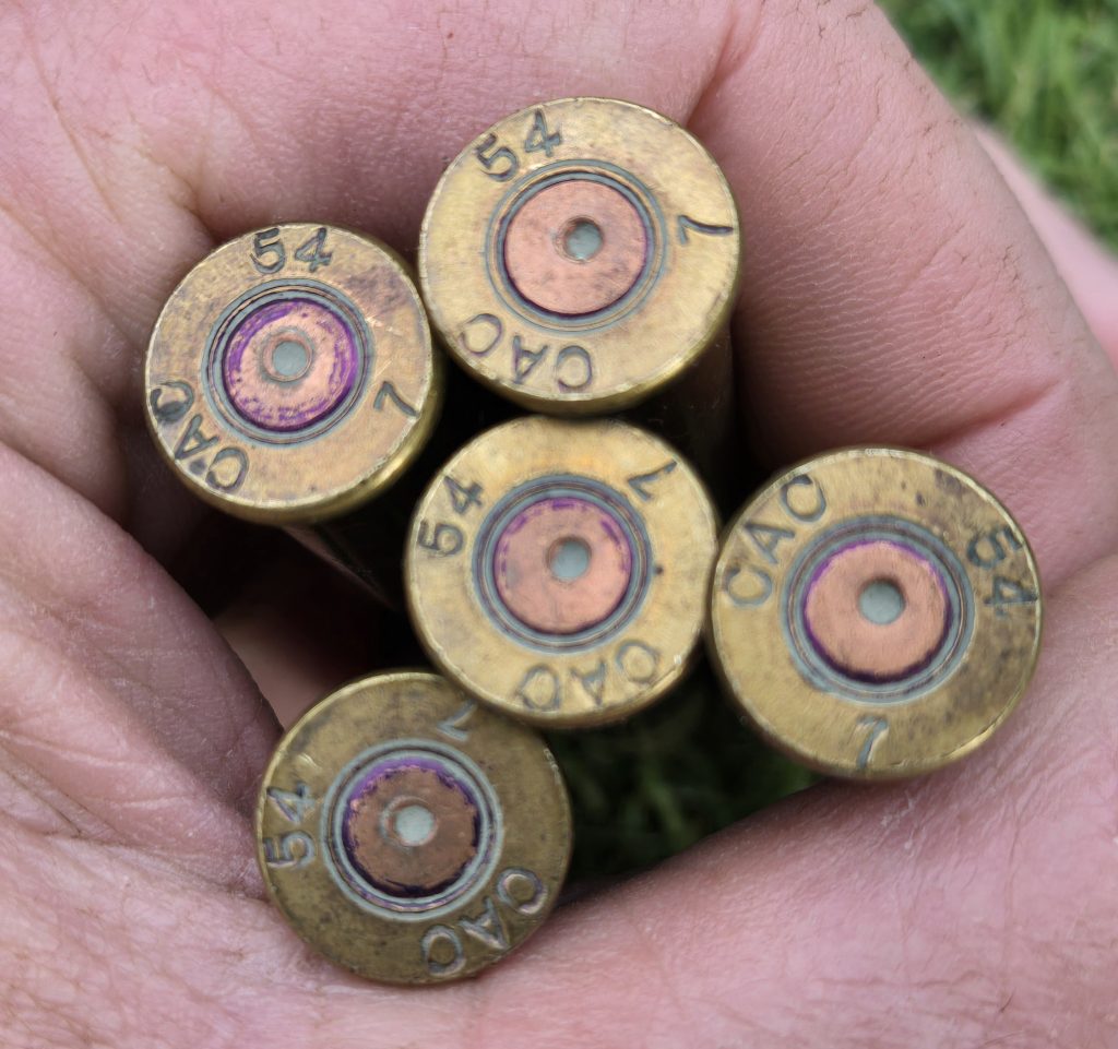 Military .303 Ammo Clip with 5 x Bullets - Trade In Military