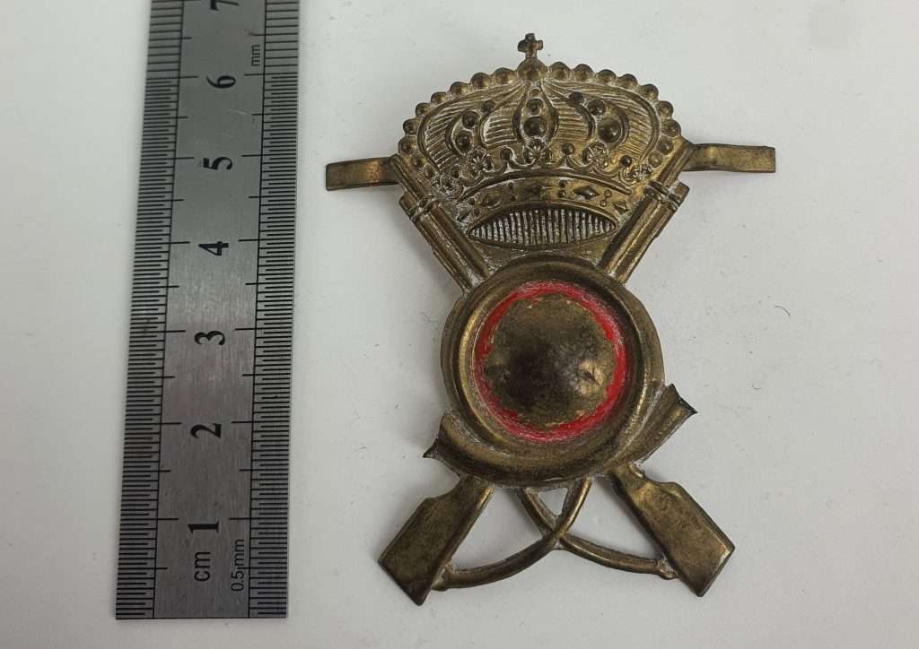 WWII Italian Colonial Libyan Soldiers Fez Badge - Trade In Military