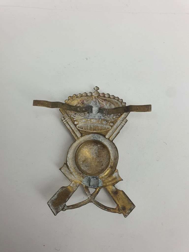 WWII Italian Colonial Libyan Soldiers Fez Badge - Trade In Military