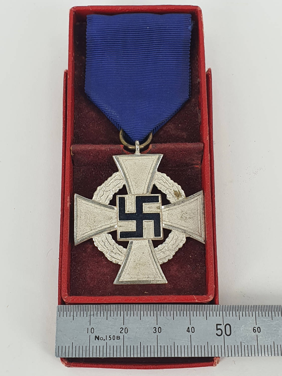 WWII German Faithful Service Cross 2nd Class With Box - Trade In Military