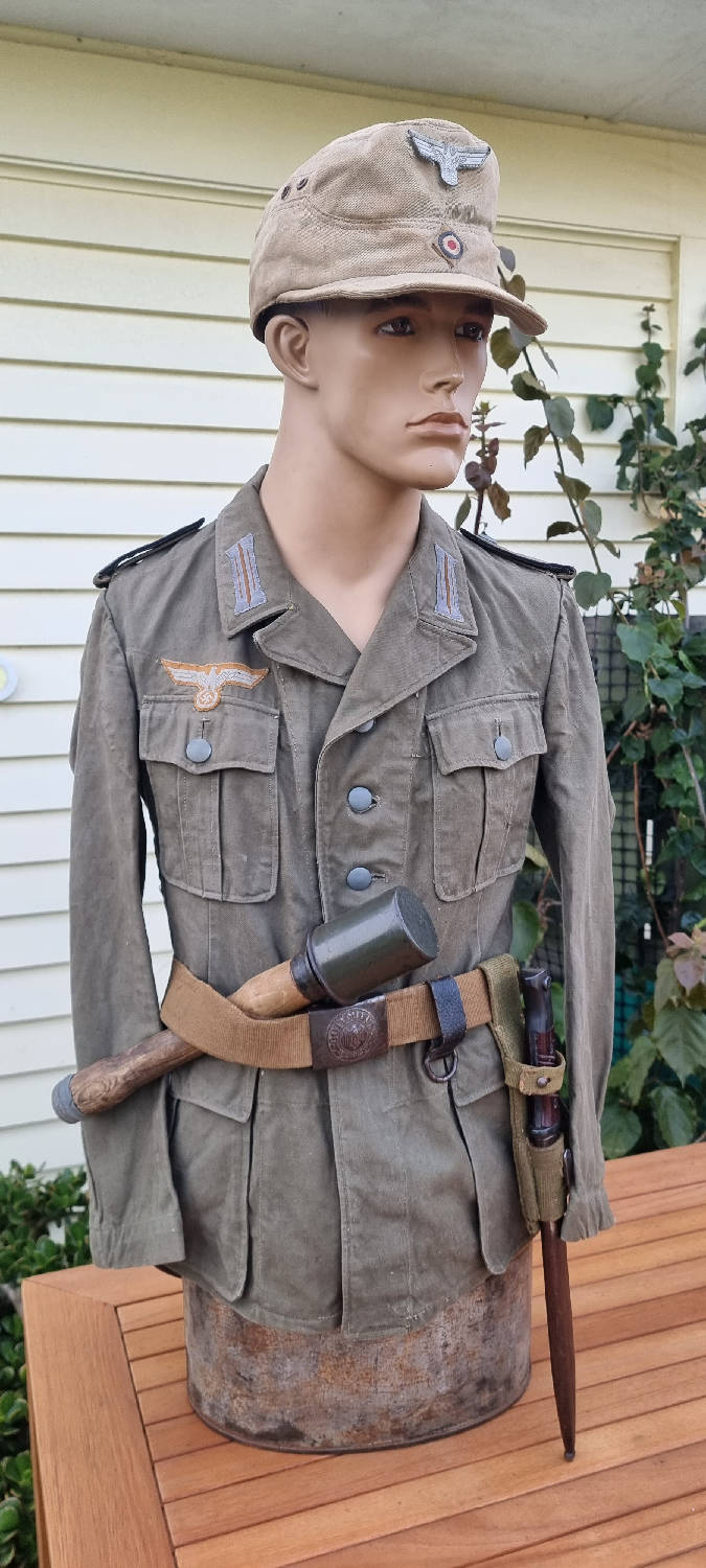 WWII German Afrika Korps/Tropical Field Tunic - Trade In Military