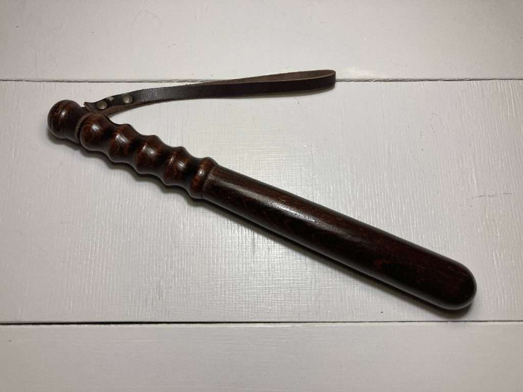 Classic Traditional U.K. Police Wooden Truncheon - Trade In Military