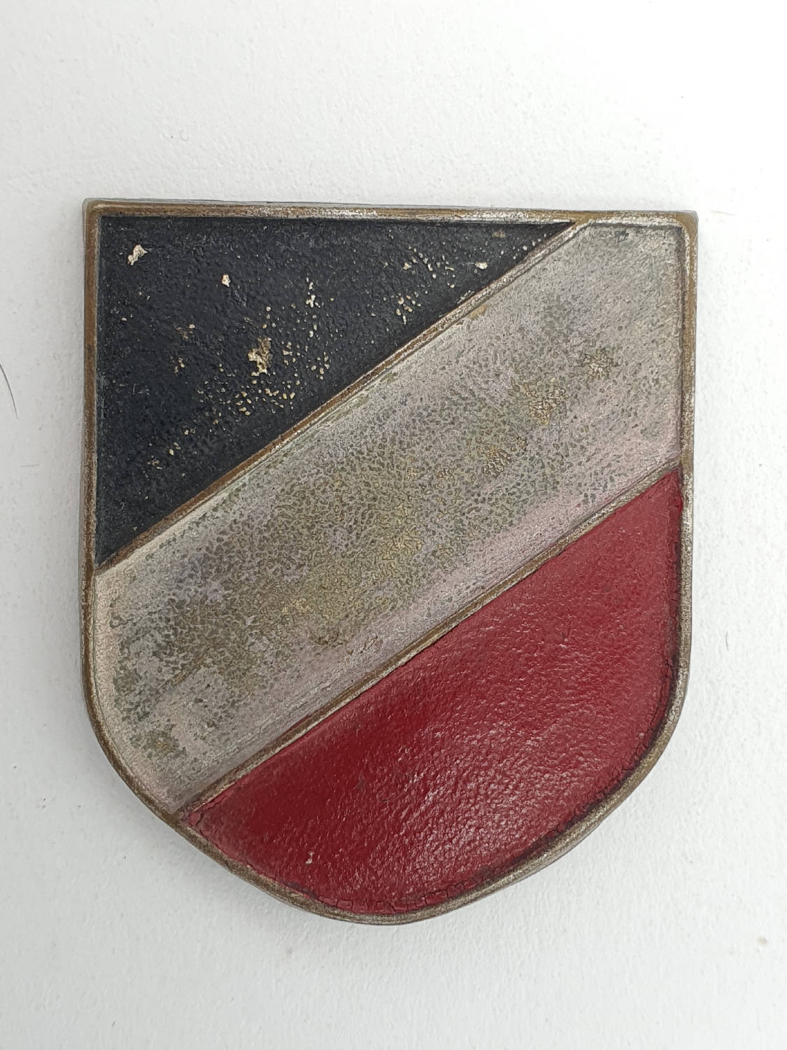 WWII German Heer Tropical Helmet Eagle Shield Set - Trade In Military