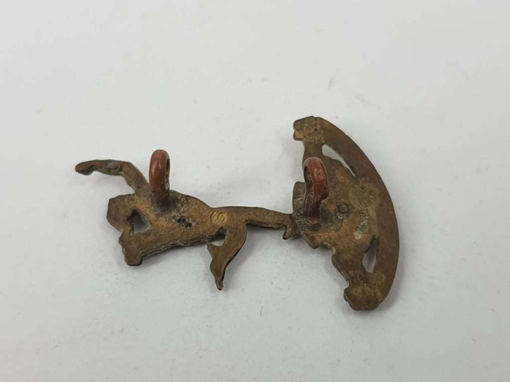 Royal New Zealand Signals Cap/Collar Badge - Trade In Military