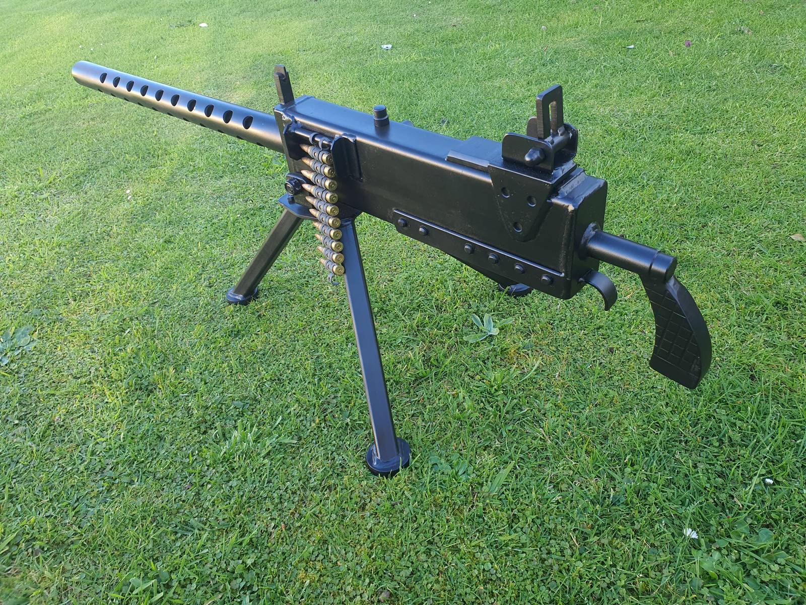 WWII 30cal Machine Gun with stand Reproduction - Trade In Military