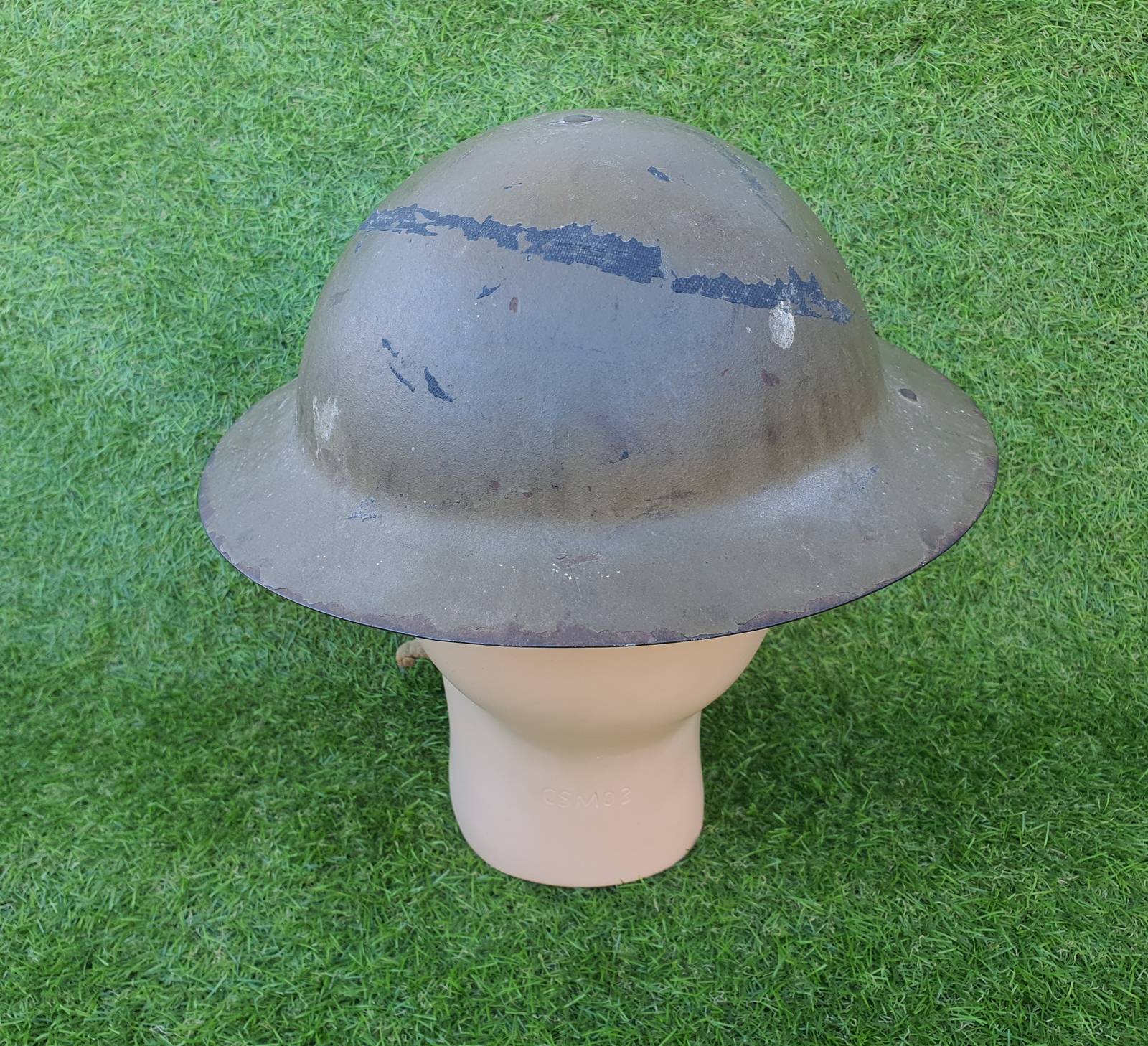 WWII New Zealand NPZ Helmet Dated 1941 - Trade In Military