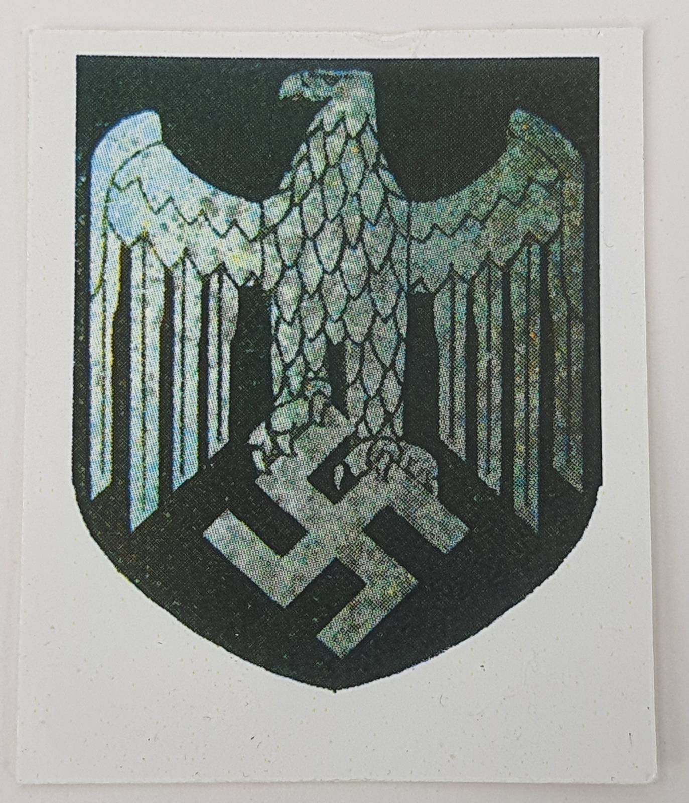 WWII German Heer Helmet Decal Aged - Trade In Military