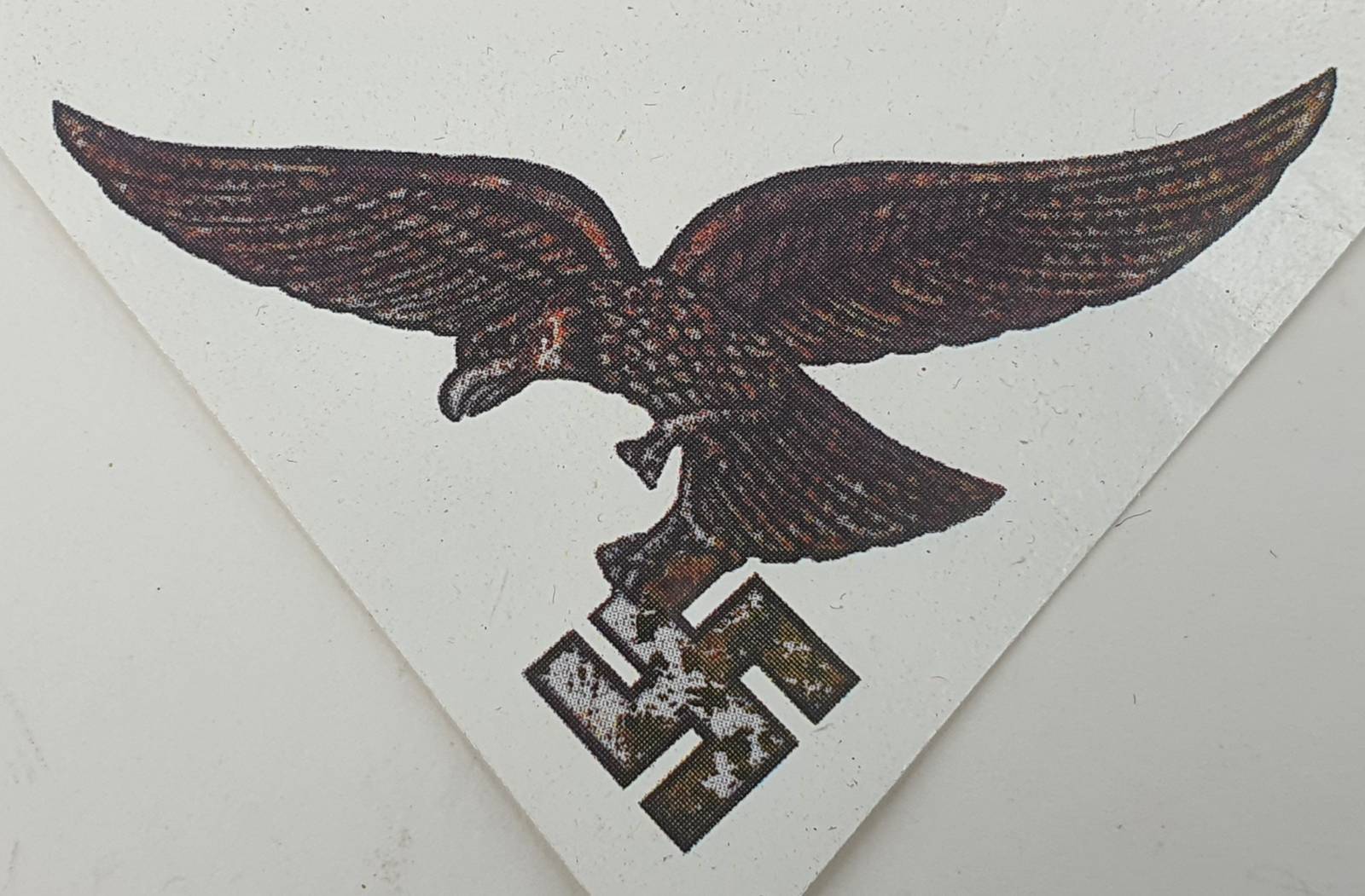WWII German Luftwaffe Decal Aged - Trade In Military