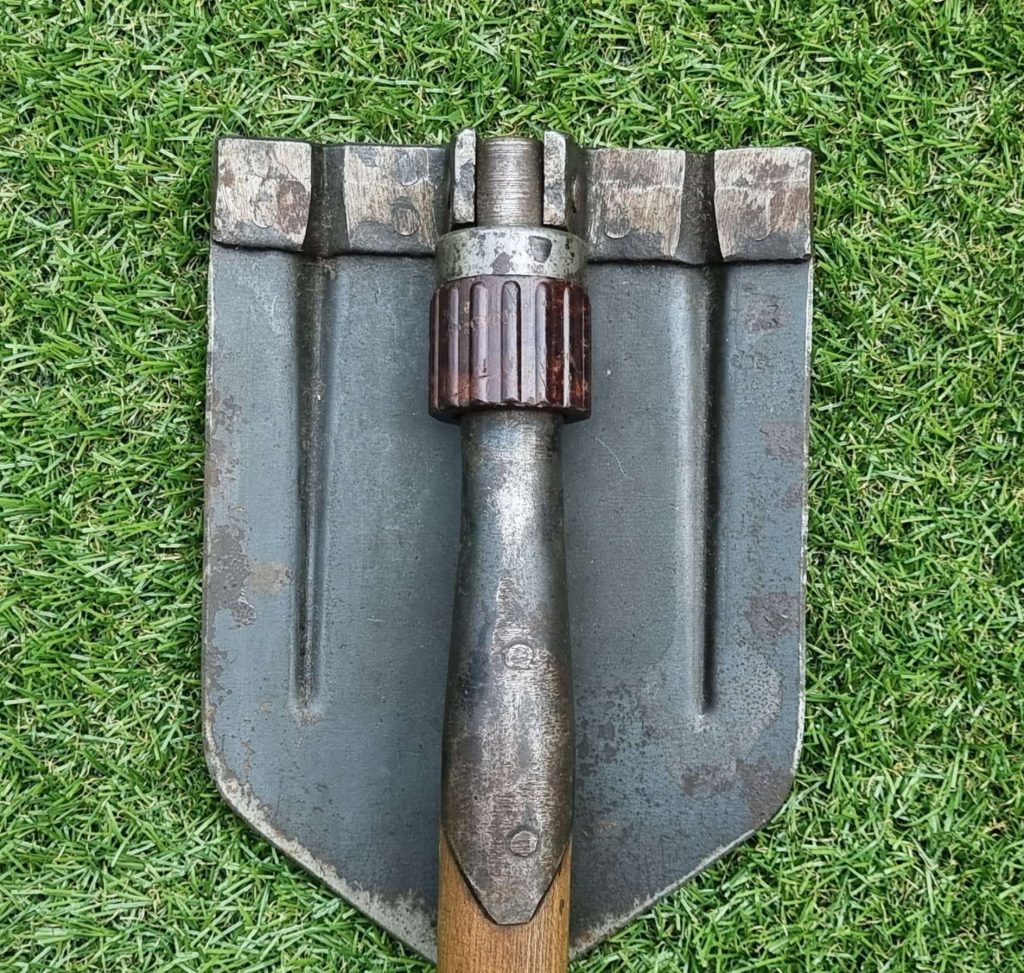 WWII German Shovel and Carrier dated 1940 - Trade In Military