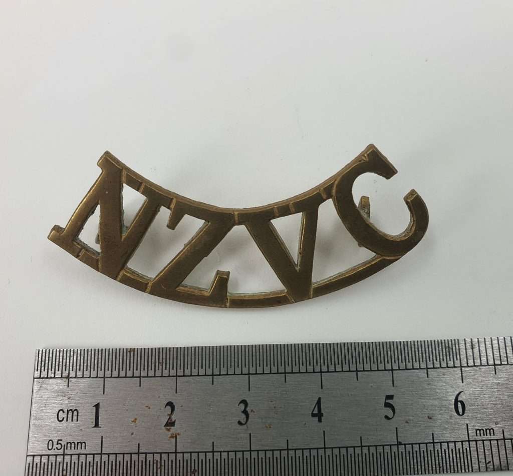 WWI New Zealand Veterinary Corps Shoulder Title - Trade In Military
