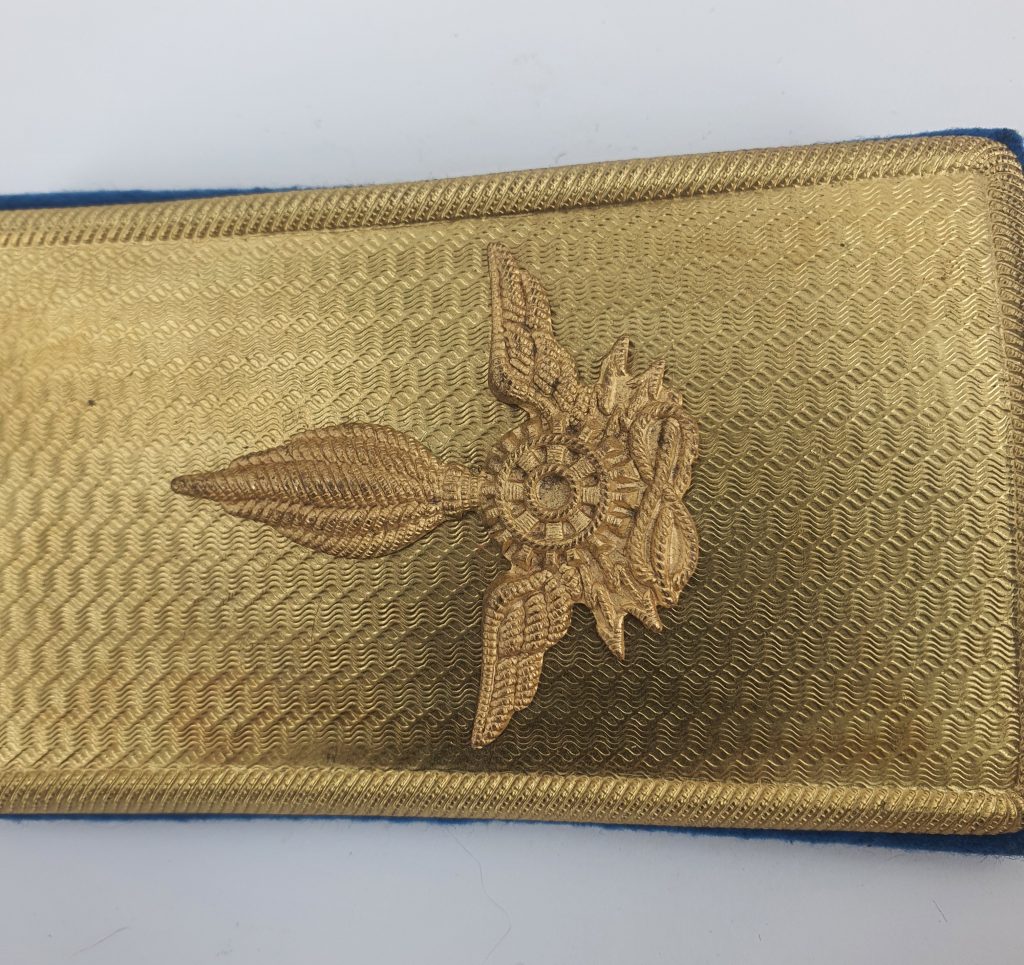 WWII Italian Royal Army Transport Officers Parade Shoulder Board ...