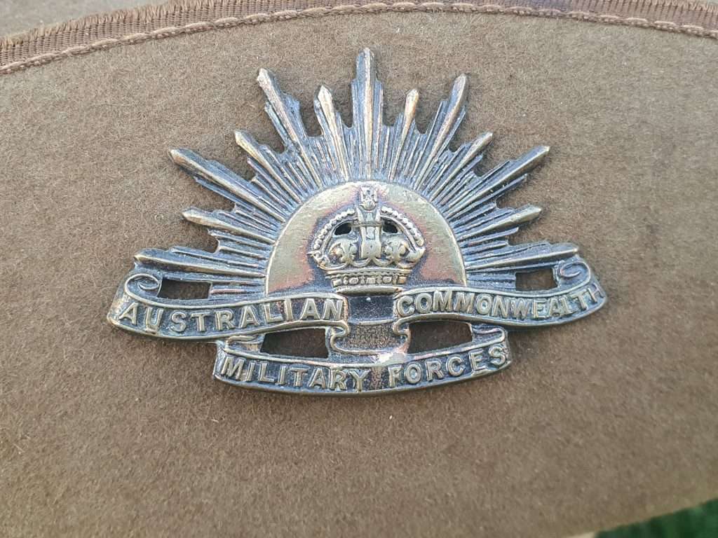 Vietnam Australian Army Slouch Hat Dated 1965 - Trade In Military
