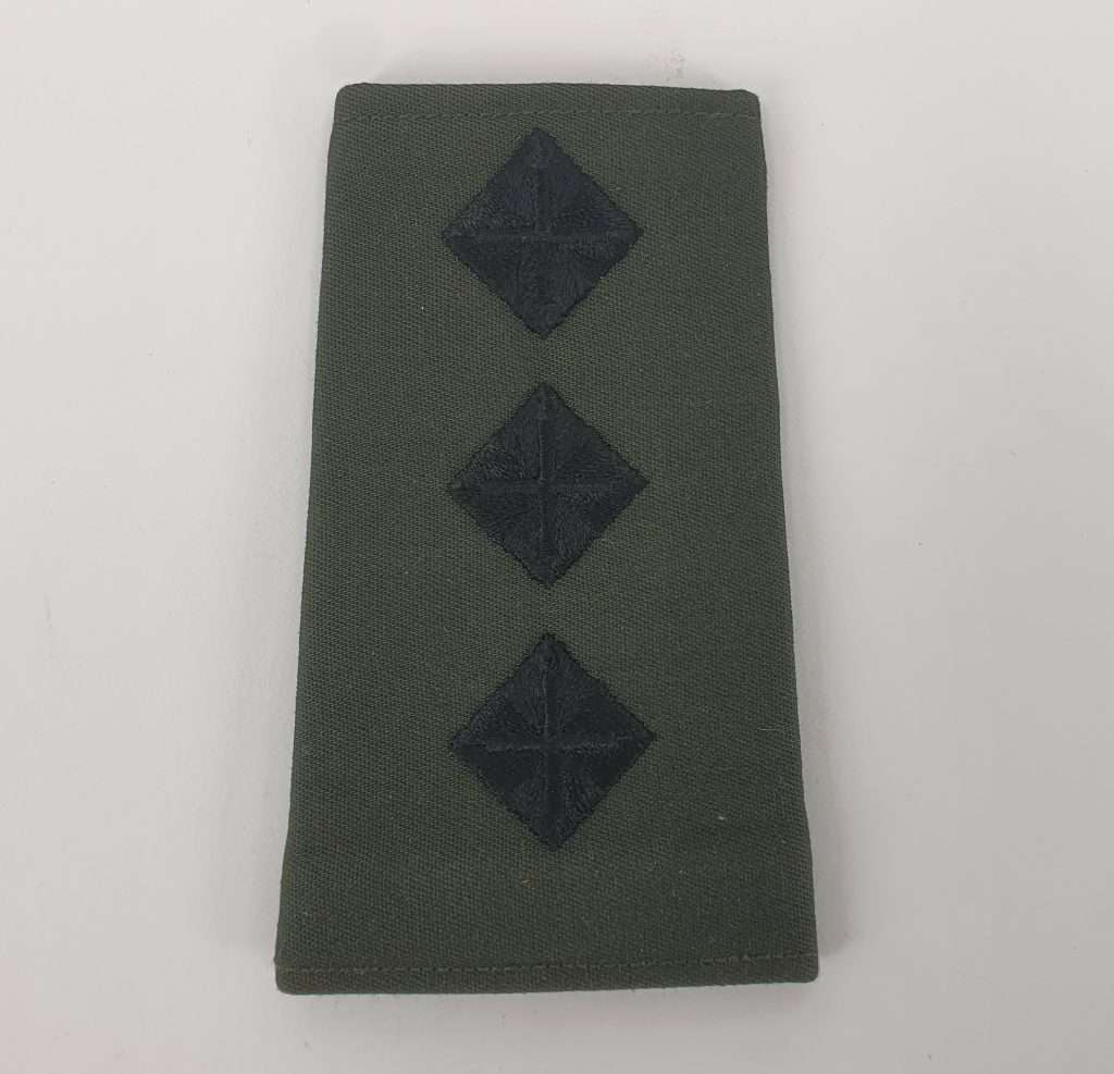 New Zealand Army SAS Captain Rank Slide - Trade In Military