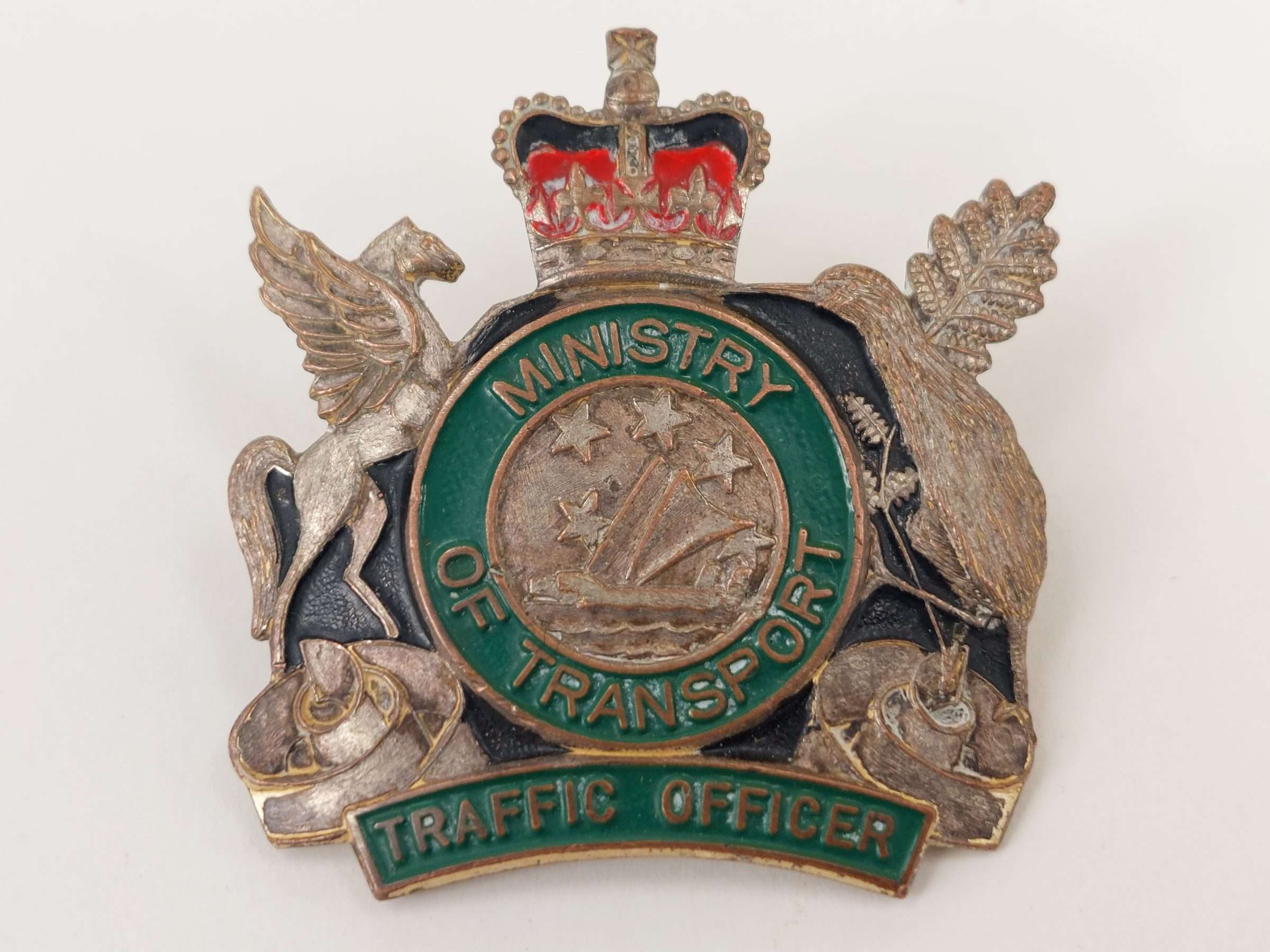 New Zealand Traffic Officers Cap Badge - Trade In Military