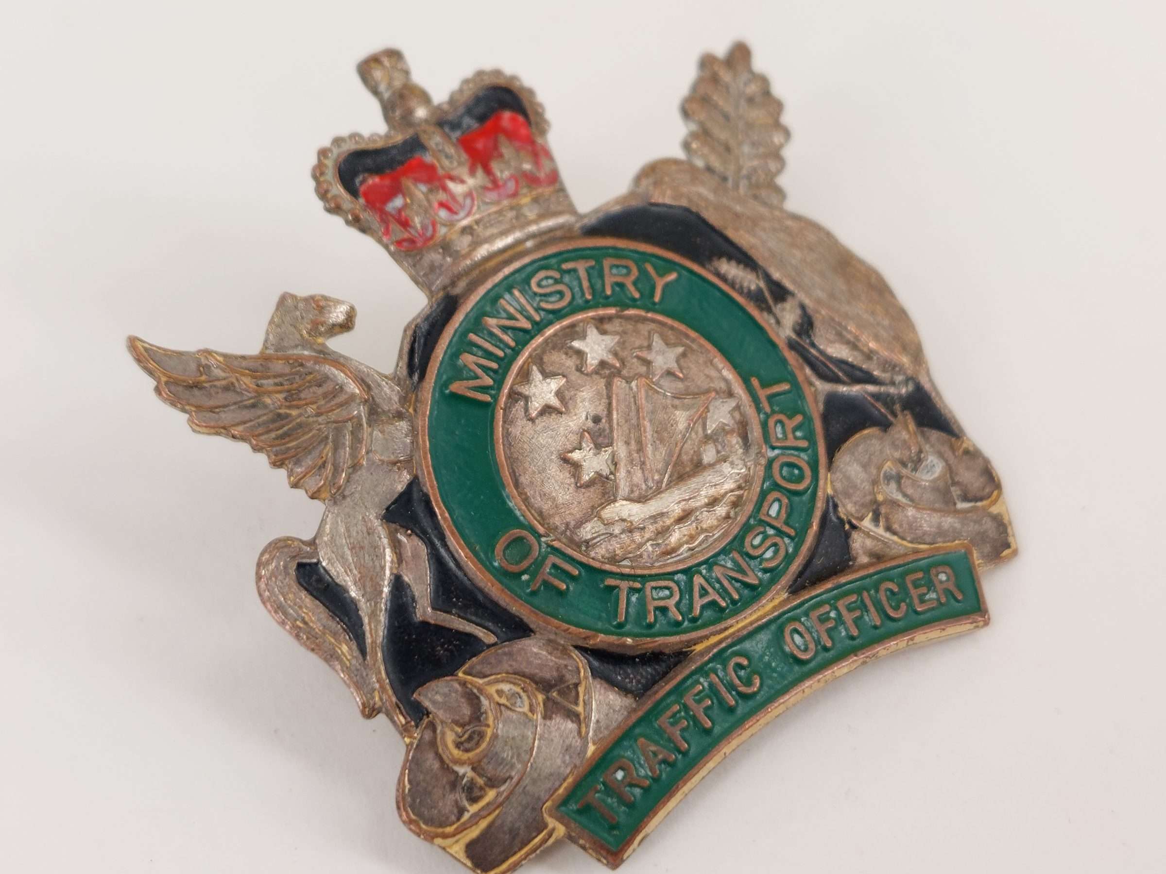 New Zealand Traffic Officers Cap Badge - Trade In Military