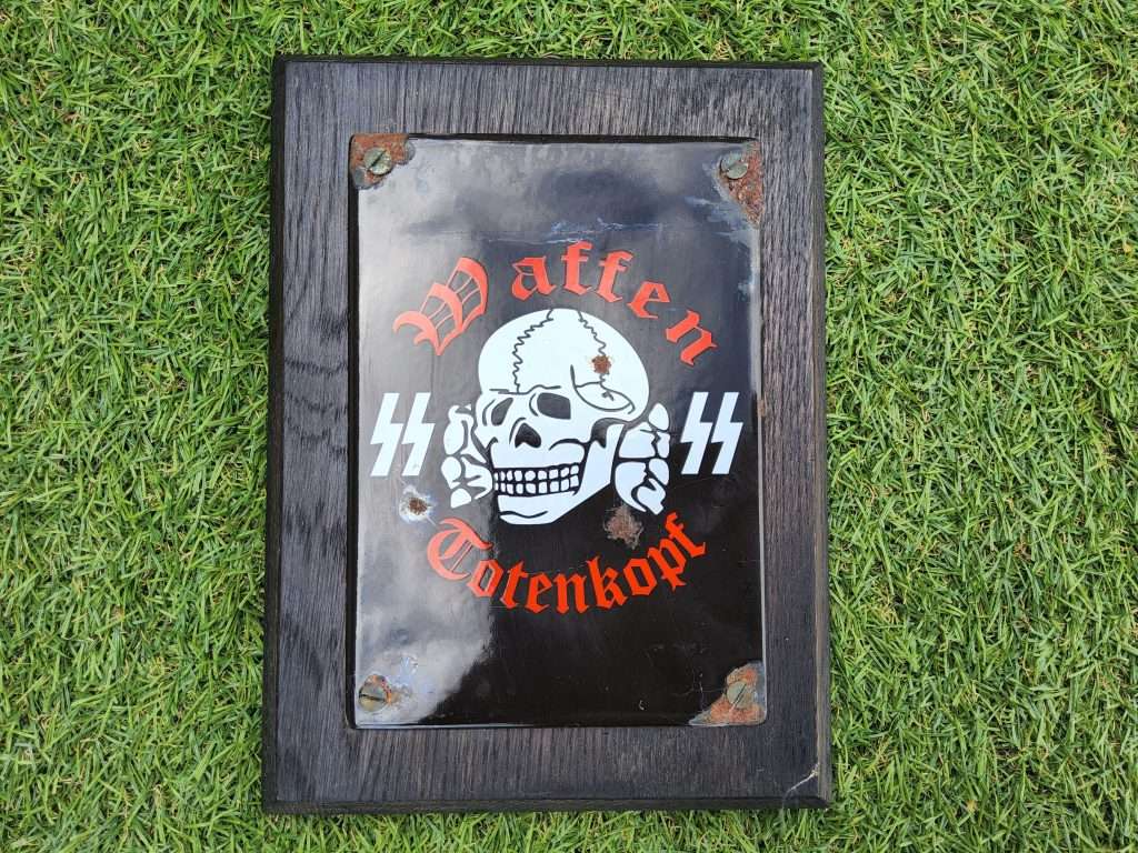 WWII German Waffen SS Plaque - Trade In Military