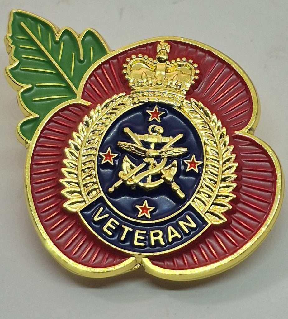 New Zealand All Forces Veteran Badge - Trade In Military